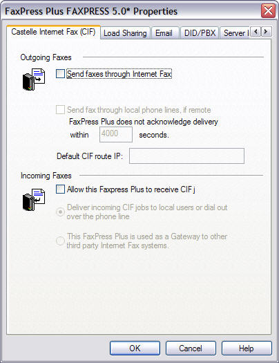 Castelle Internet Faxing (CIF) Castelle Internet Faxing (CIF)